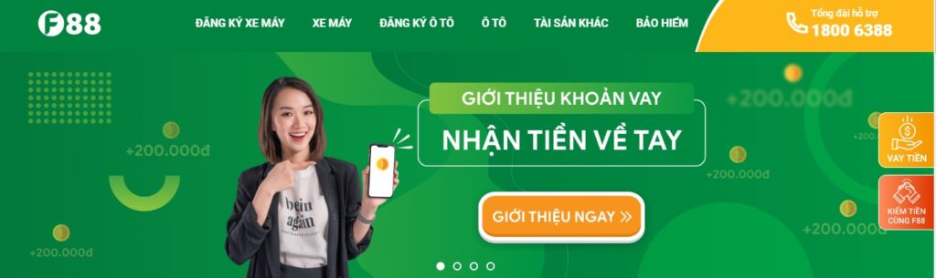 F88 – Hệ thống vay tiền và cầm đồ lớn nhất